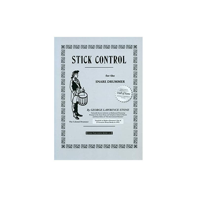 Partitura. STICK CONTROL. FOR THE SNARE DRUMMER