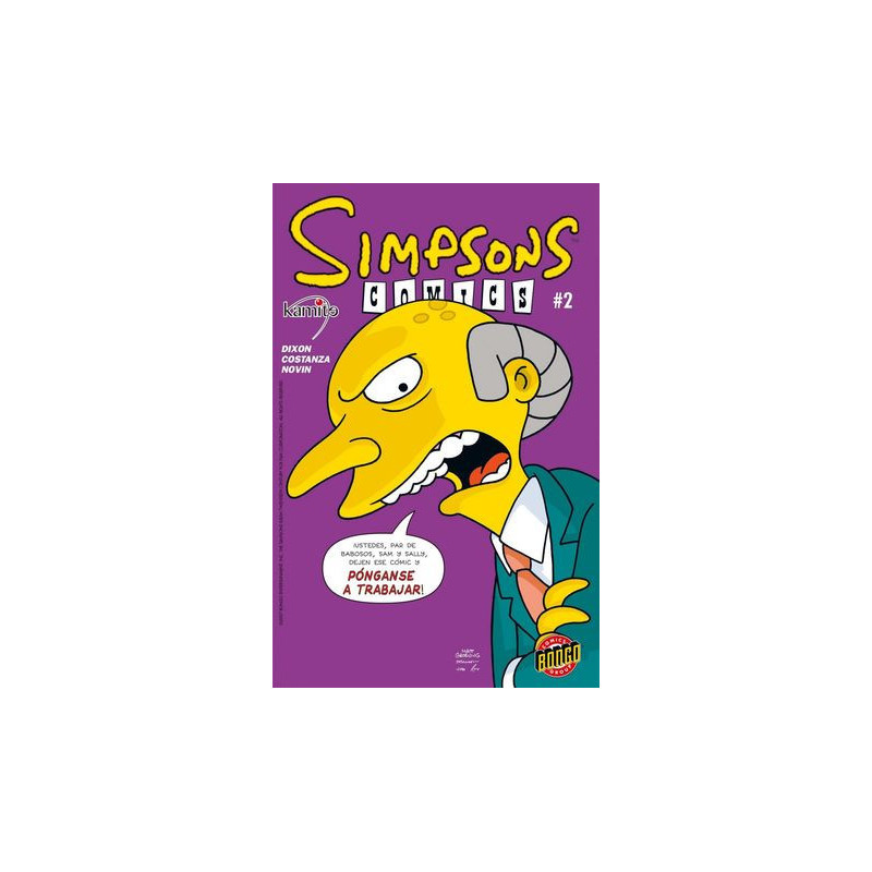 Cómic. SIMPSONS COMICS 2