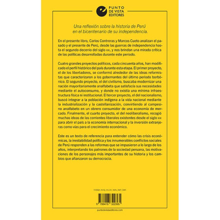 Libro. HISTORIA DEL PERÚ CONTEMPORÁNEO