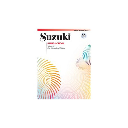 SUZUKI PIANO SCHOOL VOLUME 2 - NEW INTERNATIONAL EDITION (BOOK AND CD)